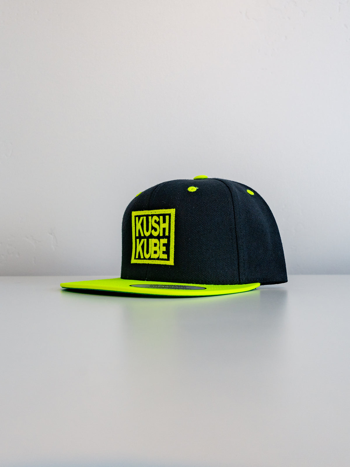 Kush Kube Hat (Neon Yellow) - kushkubes