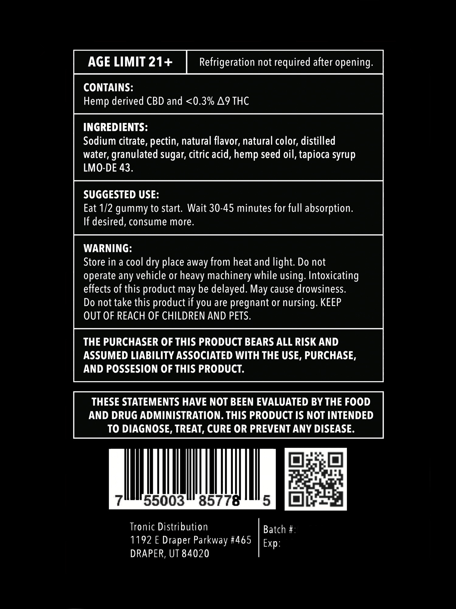 Sour Watermelon Kush Kube | 10 Gummies | Delta 9 THC + CBD – King B ...